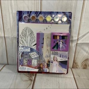 Disney | Toys | Disney Frozen Canvas Painting Activity Set Stickers ...